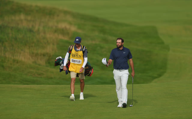 Scheffler: Scottie Scheffler's caddie beats average PGA Tour player's ...