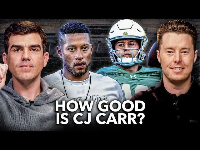 "One of the best quarterbacks" - Notre Dame insider hints at Marcus Freeman's QB1 between CJ ...