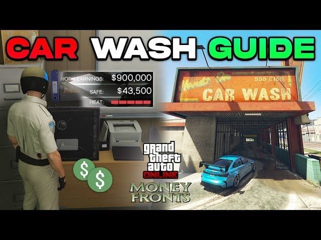 Hands On Car Wash in GTA 5 Online (business guide): How to buy ...