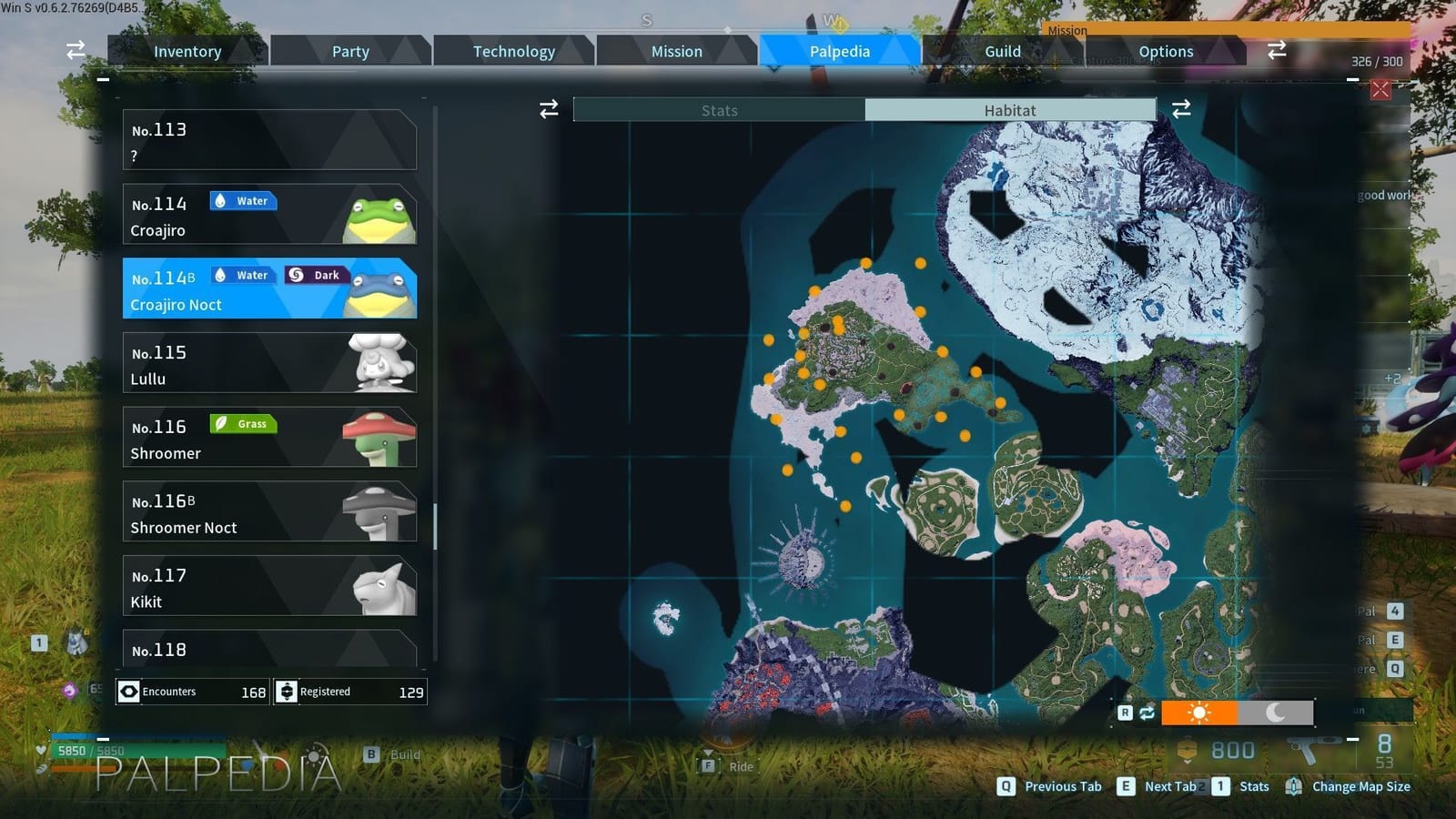 Croajiro Noct in Palworld: Location, drops, and breeding guide