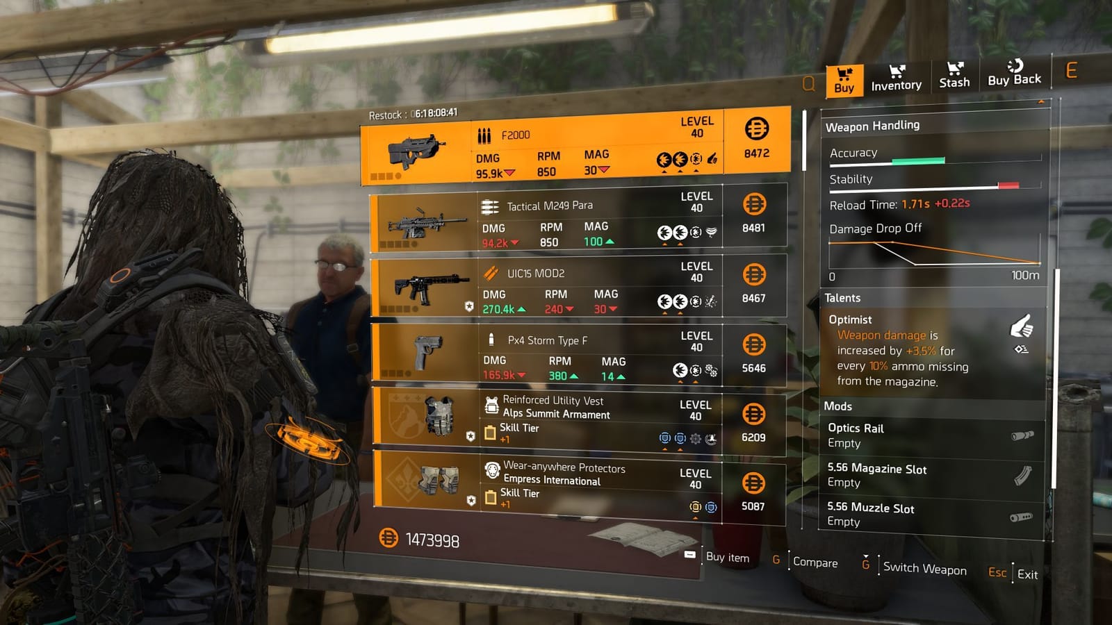 The Division 2 vendors this week (July 22 to 29, 2025): All named items ...