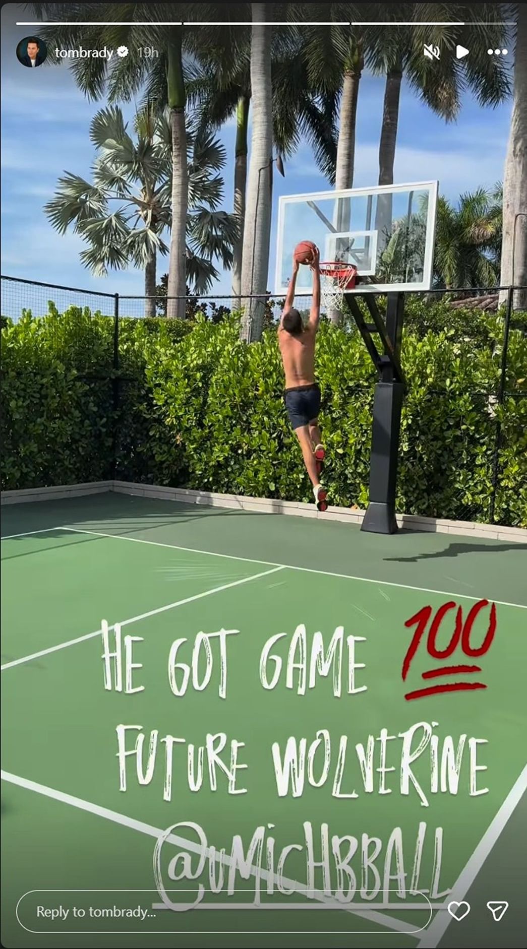 Tom Brady reveals son Jack following his footsteps to Michigan for ...