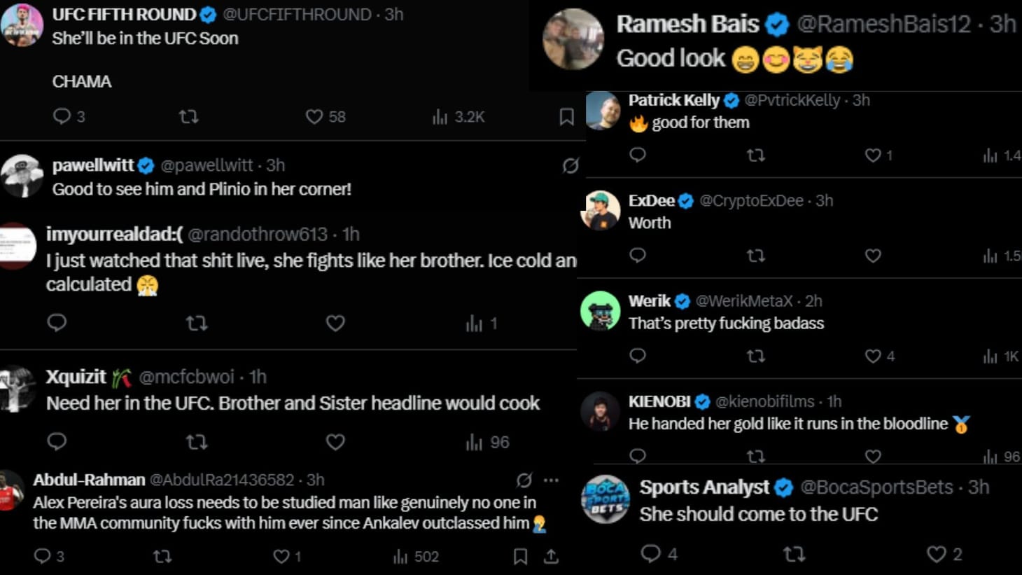 "That’s pretty f**king bada*s - Fans react as Alex Pereira wraps Karate ...