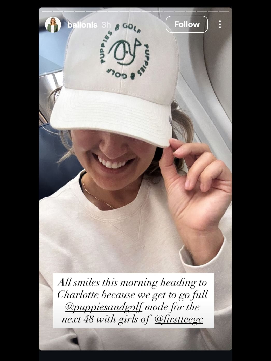 Amanda Balionis heads to Charlotte as she shares reason behind ‘all smiles’ after thrilling week ...