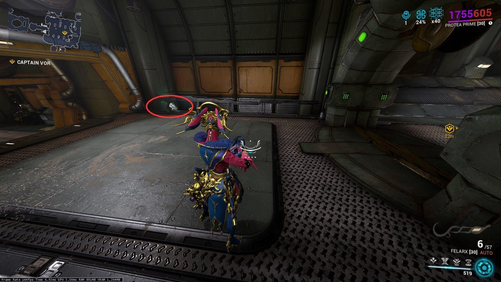 Warframe hardmode Vor boss guide (Janus Captain Vor)