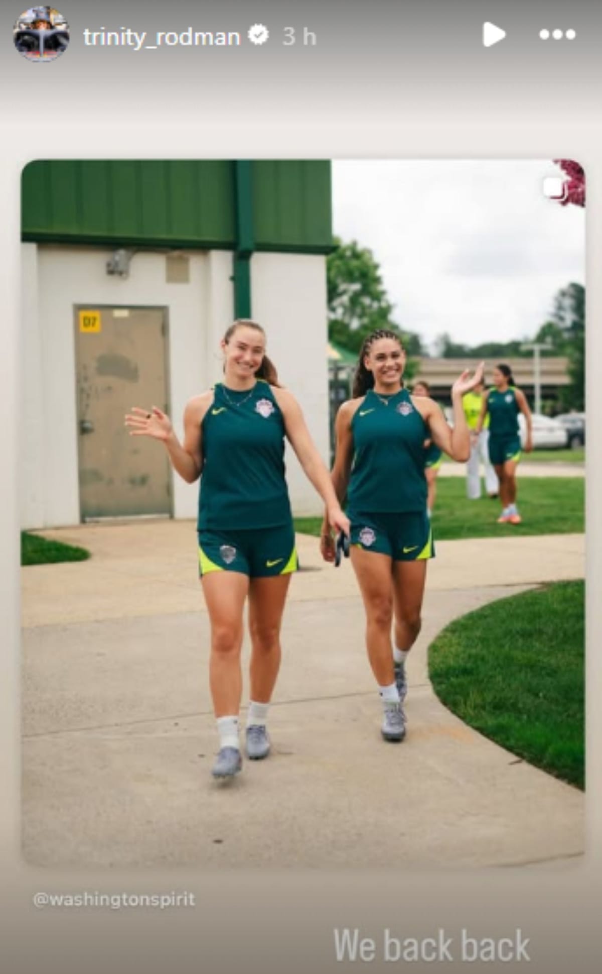 Following major injury, Trinity Rodman shares soccer update after ...