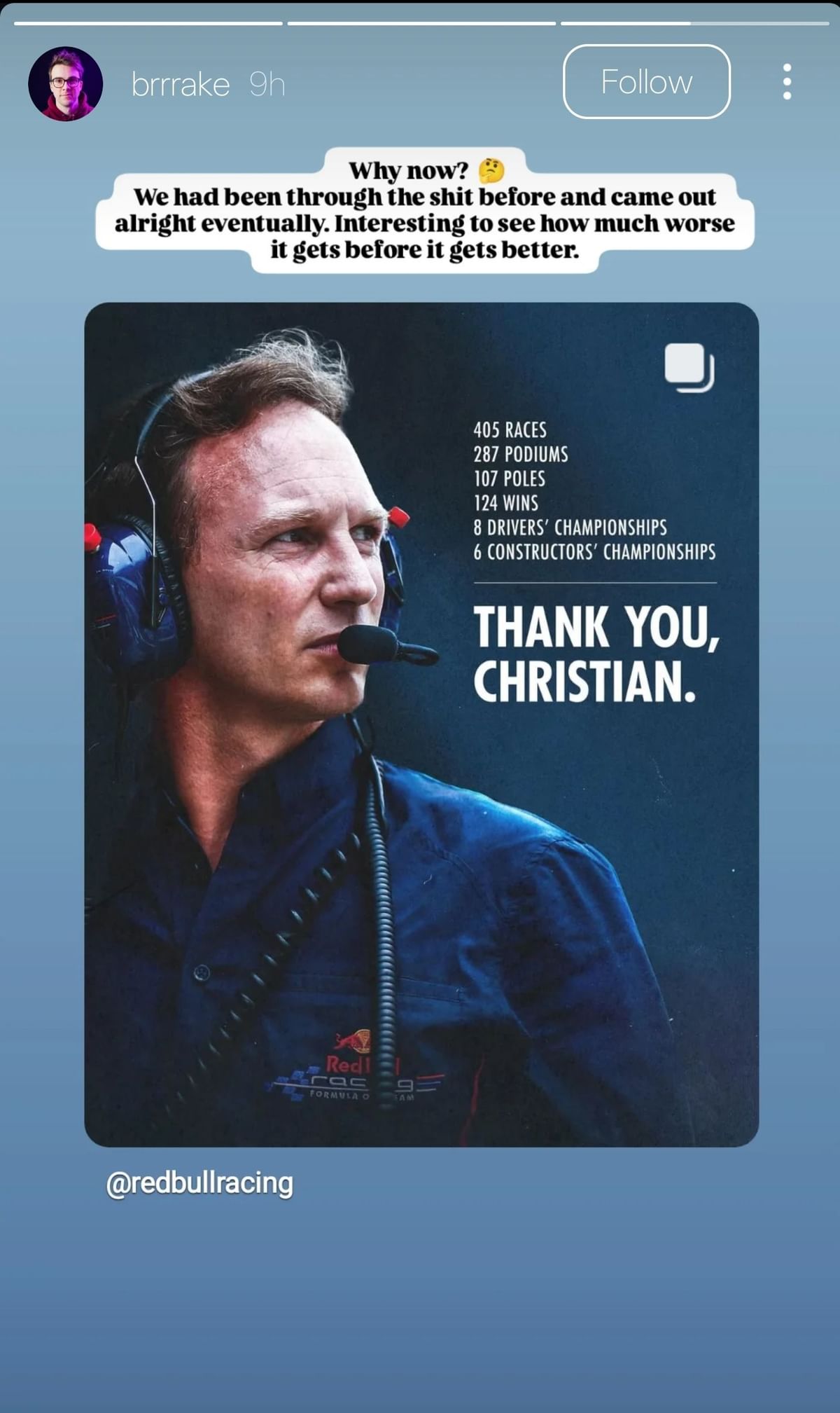 "Why now?": Former Red Bull man furious at Christian Horner being fired ...