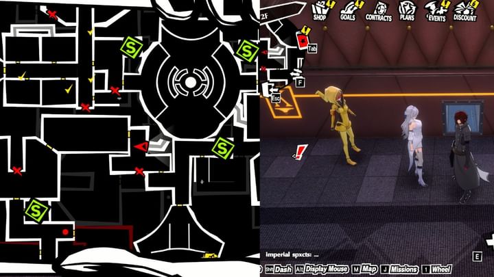 How to get the S-Rank Card in Kiuchi Palace in Persona 5: The Phantom X