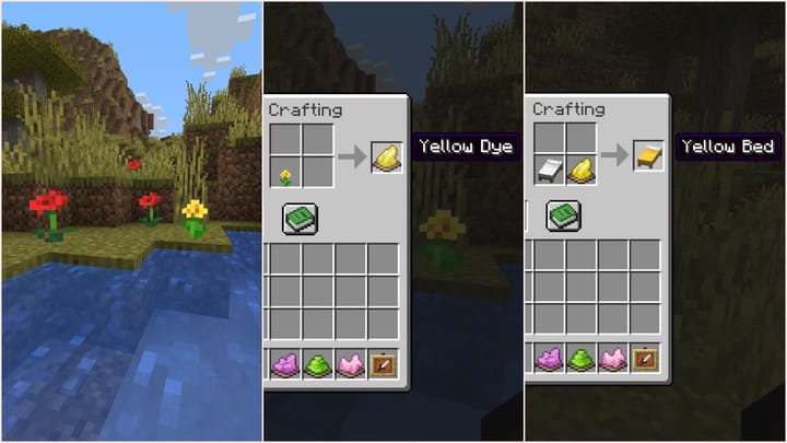 How do new dyes look in Minecraft?