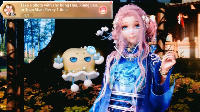 Infinity Nikki: How to take a photo with any Rong Hua, Xiang Bao, or Tuan Shan Piecey 1 time
