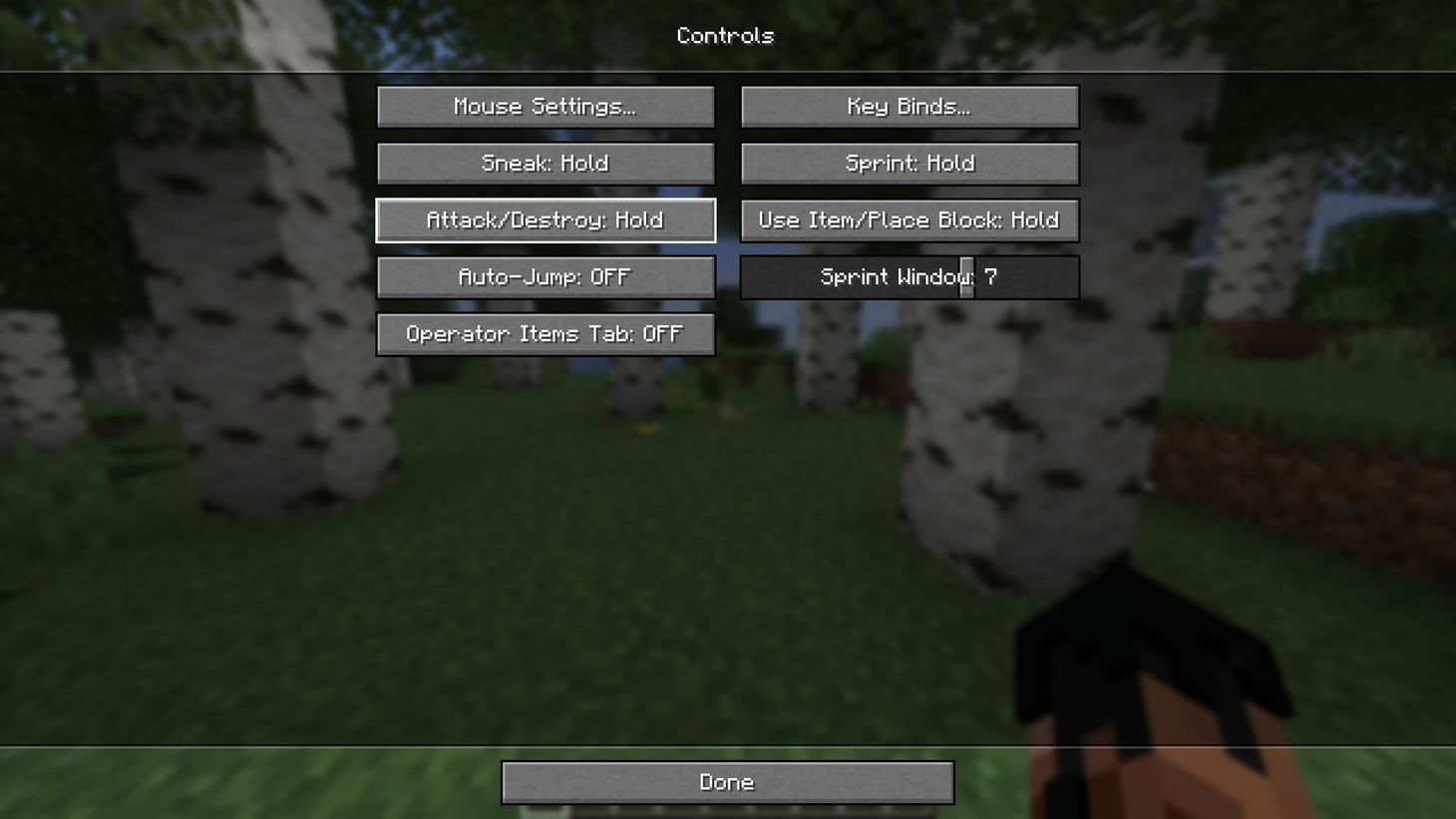 New Minecraft Java's accessibility features will allow players to automate mouse clicks