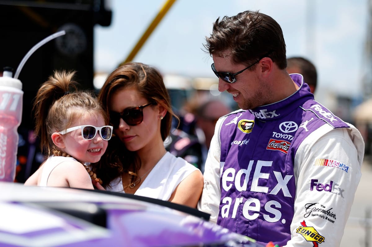 "We were just not agreeing": Denny Hamlin's fiancée Jordon Fish gets ...
