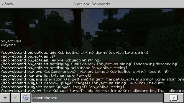 How to use scoreboard function in Minecraft Bedrock