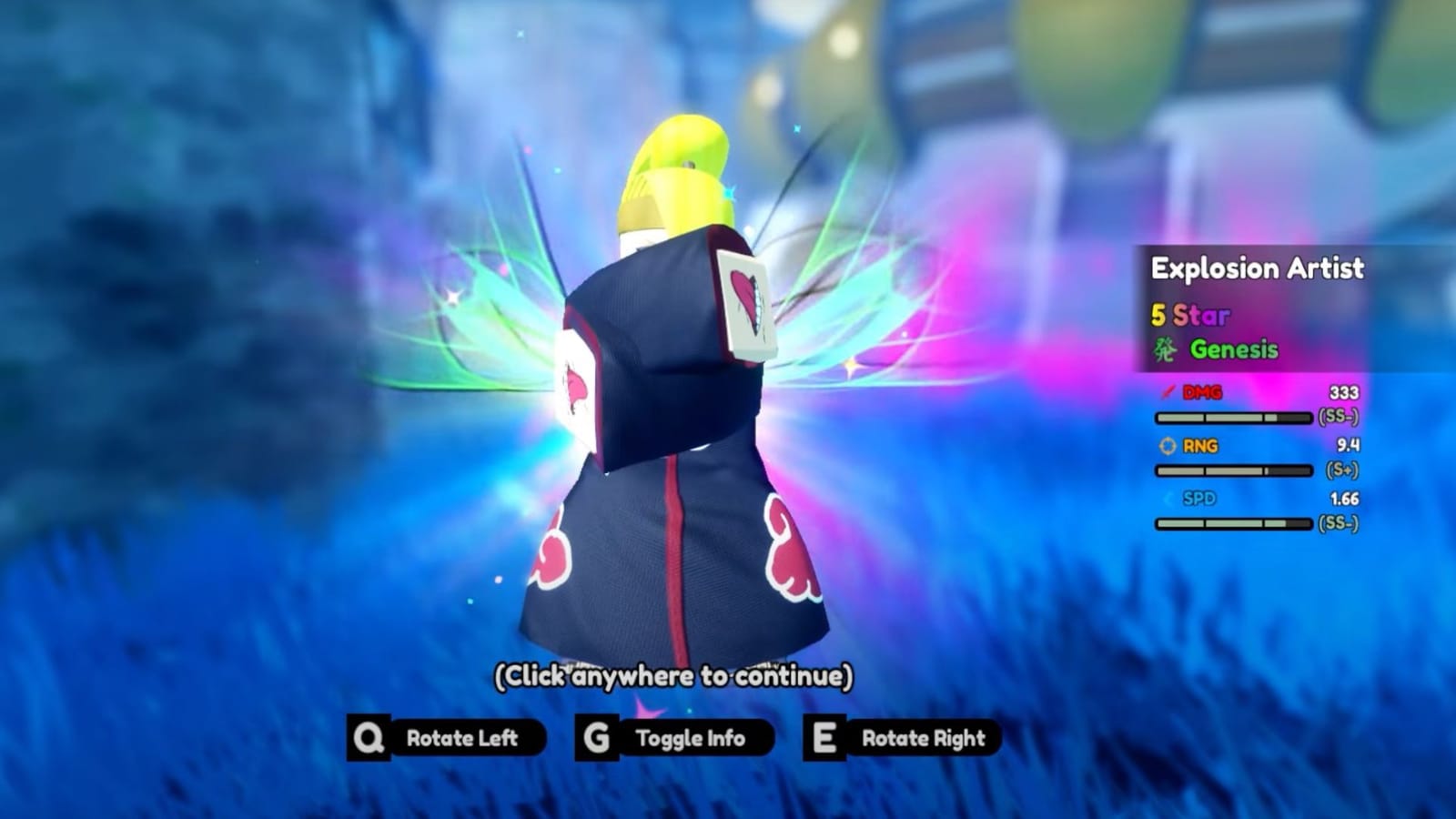 Explosion Artist All Star Tower Defense X: How to get, ascension, and stats