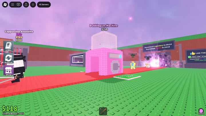 When is the next event in Steal a Brainrot?