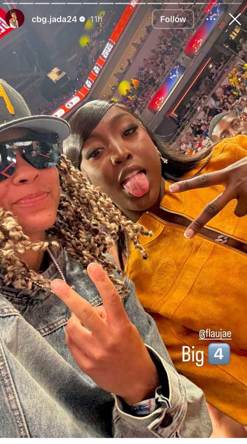 Pic: Iowa State’s Jada Williams shares selfie with LSU’s Flau’jae ...