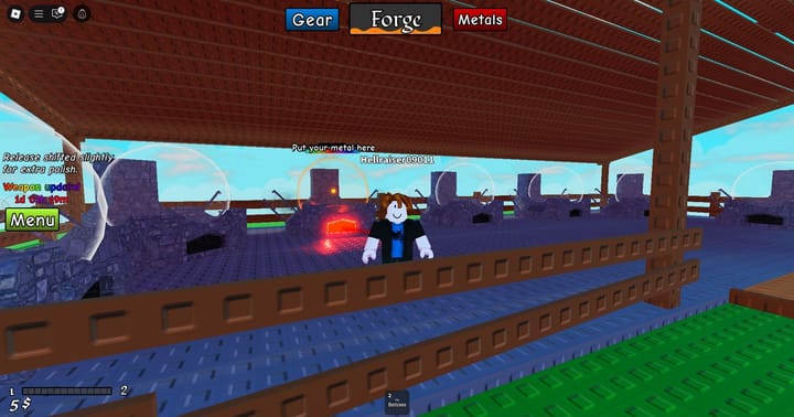 Forge a weapon! codes (July 2025)