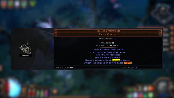 Path of Exile: Lightning Spectres build guide (3.26)