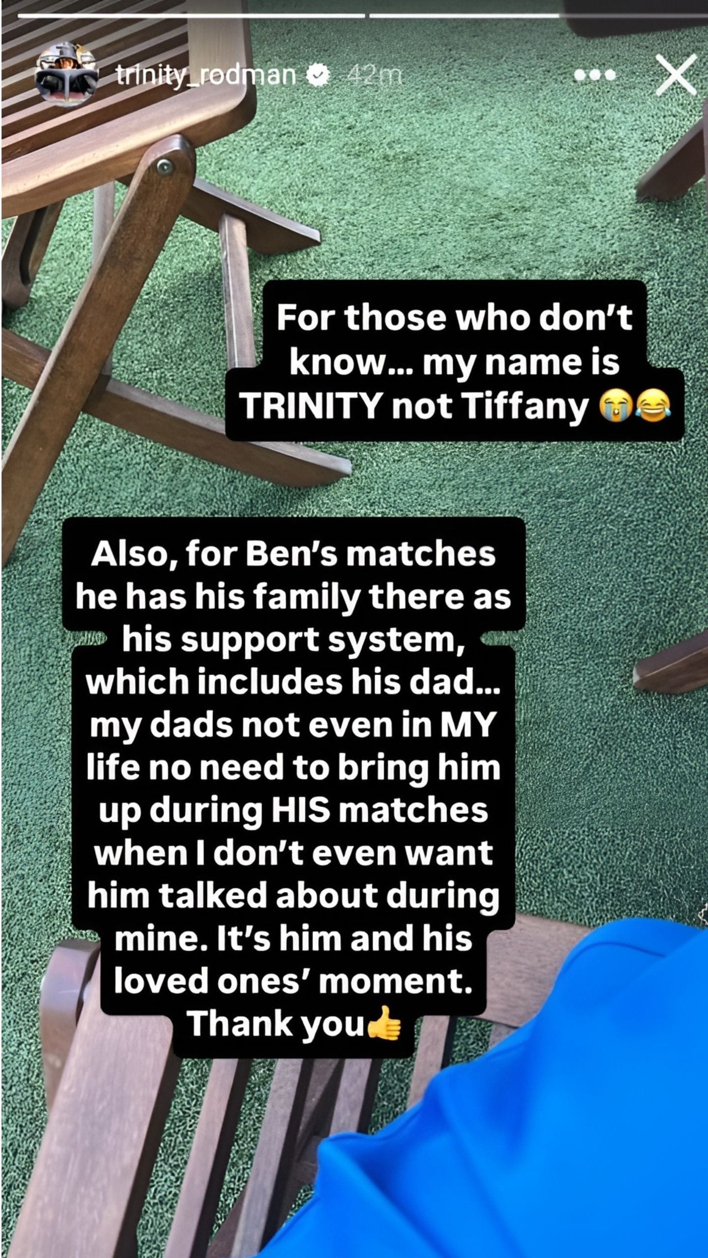 "My dad's not even in my life" - Trinity Rodman drops bombshell on ...