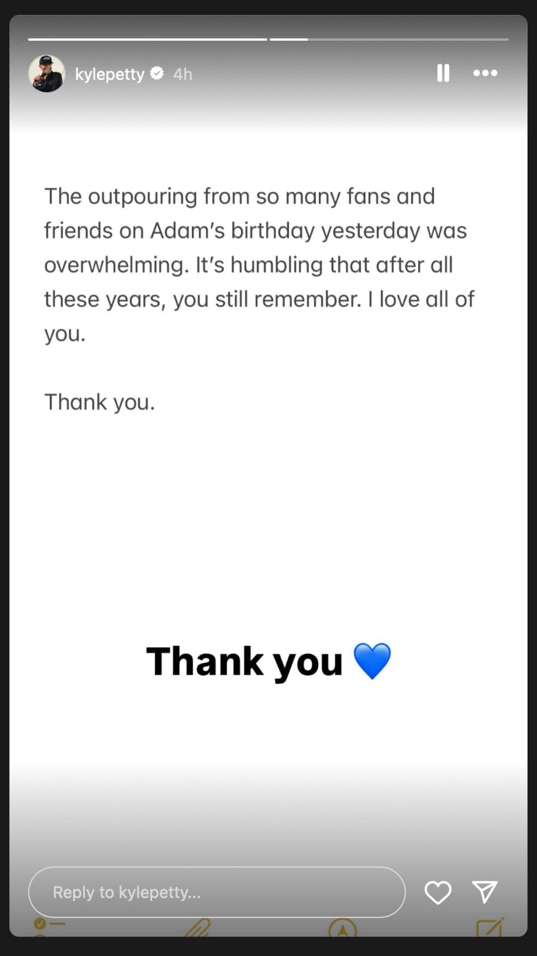 Kyle Petty shares wholesome message to his fans who “remembered” late ...