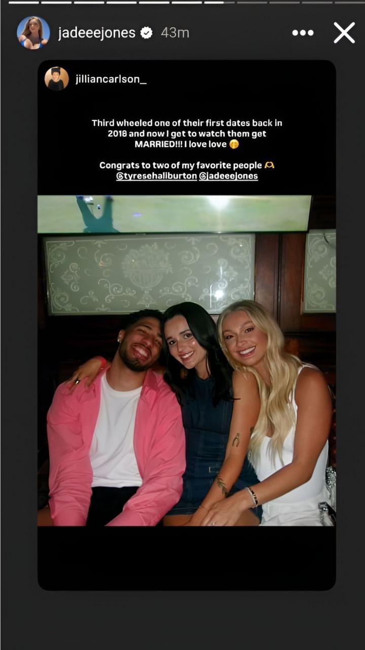 "Future Mrs. What the hali" - Tyrese Haliburton's GF Jade Jones gushes ...