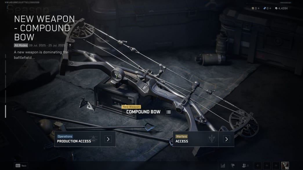 How to unlock the Compound Bow in Delta Force