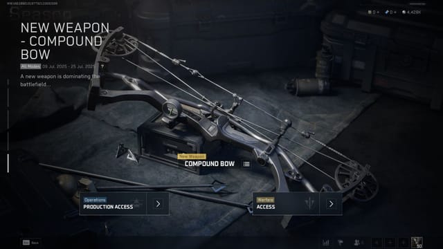 How to unlock the Compound Bow in Delta Force