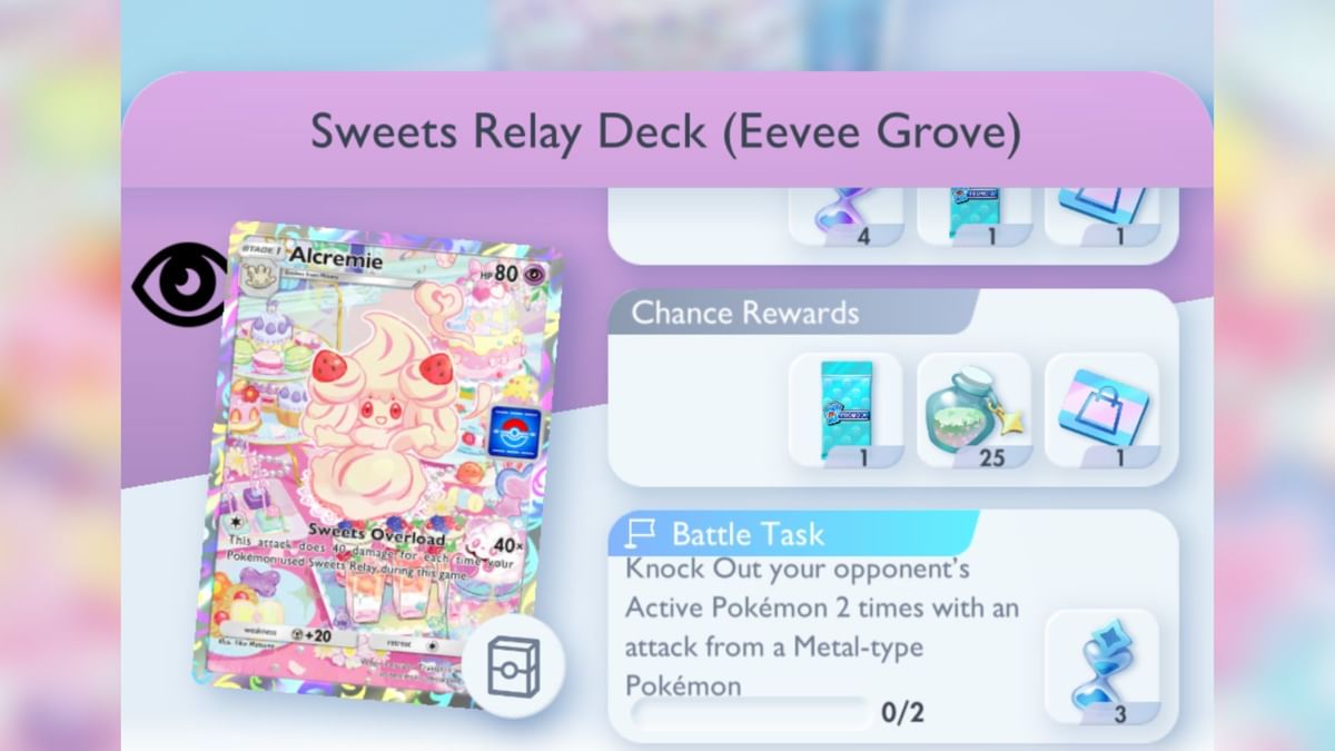Pokemon TCG Pocket Alcremie Drop Event: All missions, rewards, and counters