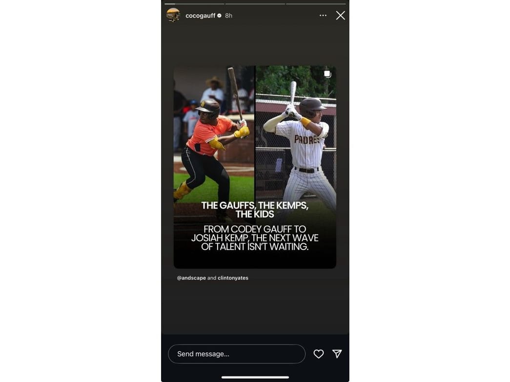 Coco Gauff and parents Corey and Candi send their love as American's ...