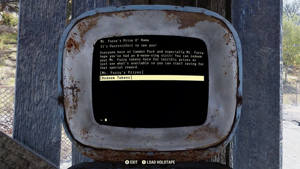 How to get Mr Fuzzy Tokens in Fallout 76 (and all items you can buy ...