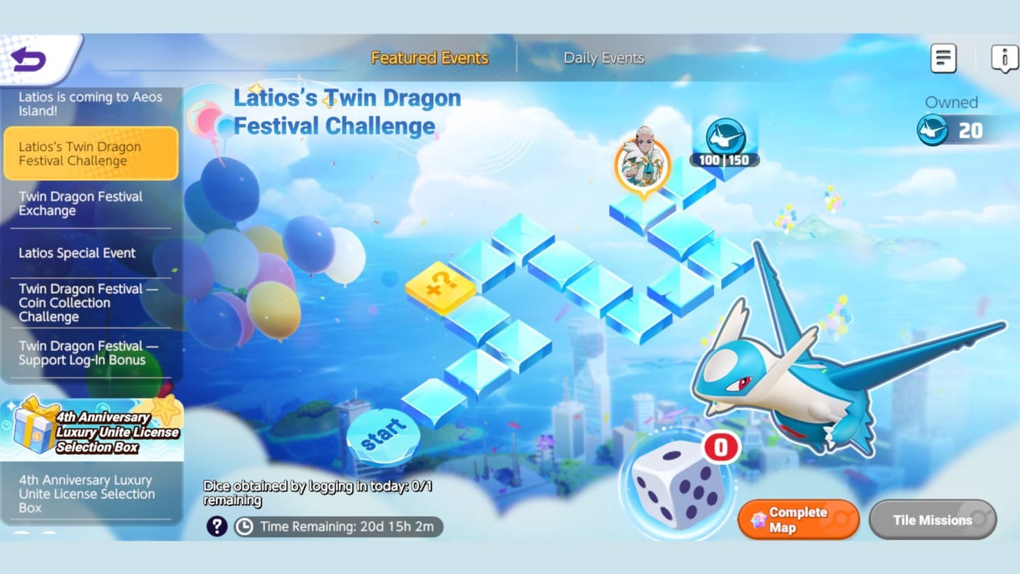 How to get Latios in Pokemon Unite