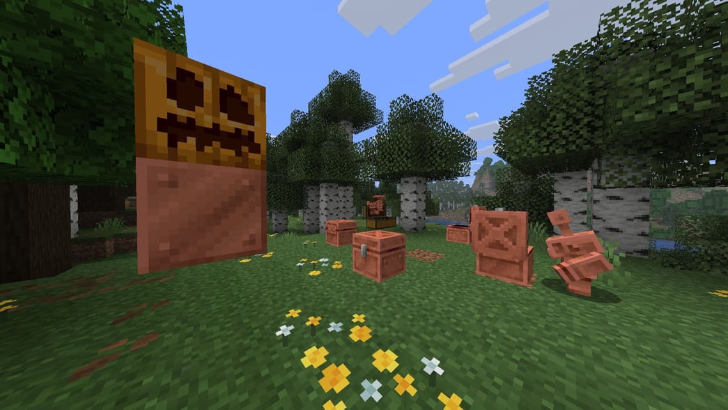 How to make copper golem in Minecraft and use it