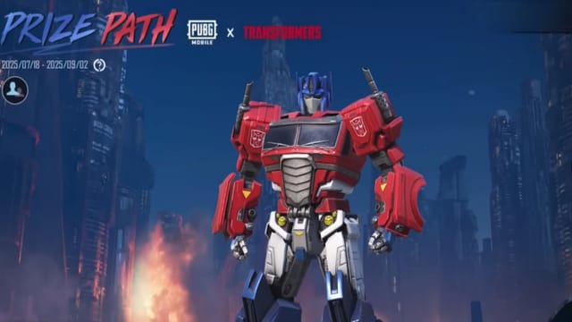 PUBG Mobile x Transformers Prize Path event: Schedule and rewards explored
