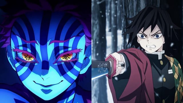 Leaked Akaza vs. Giyu fight from the Demon Slayer Infinity Castle film ...
