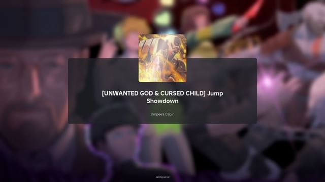 Jump Showdown Cursed Child guide