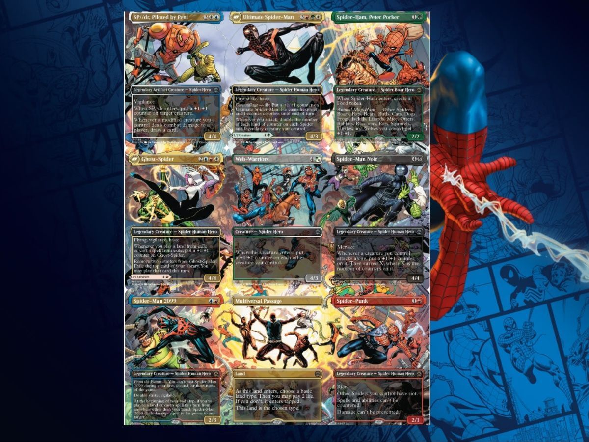 MTG x Spider-Man set details revealed: Release date, prices, products ...