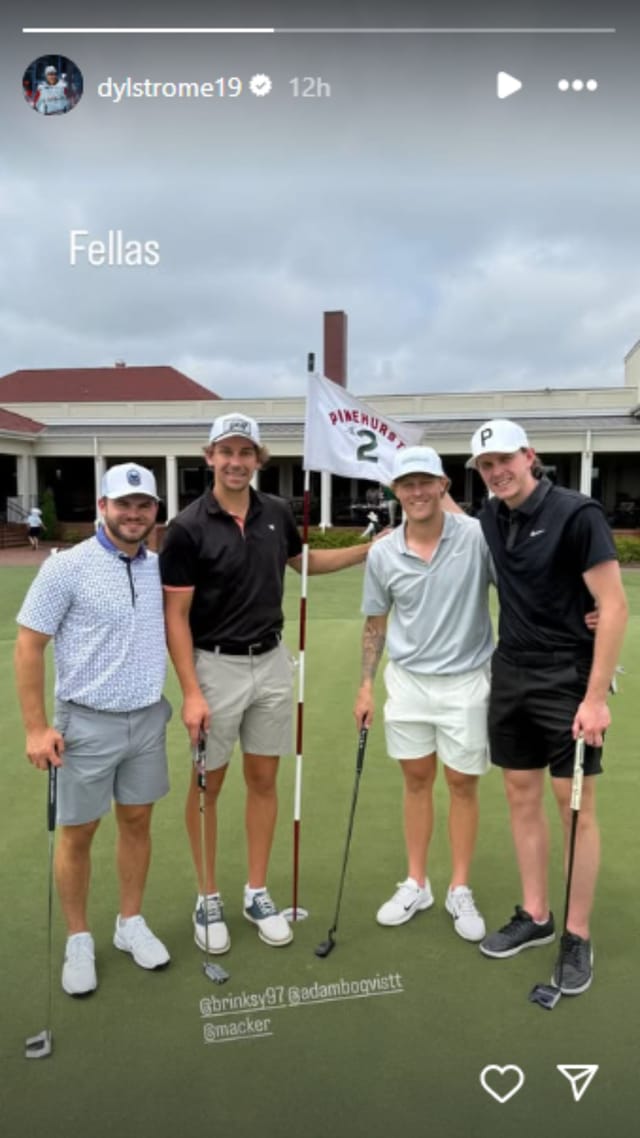 Caps' Dylan Strome links up with Alex DeBrincat, Adam Boqvist and ...
