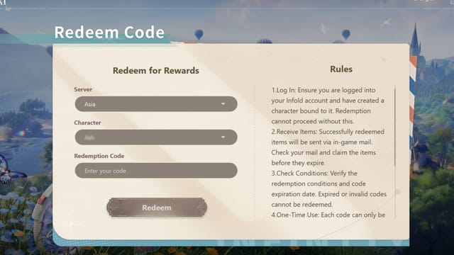 Infinity Nikki 1.8 redeem codes