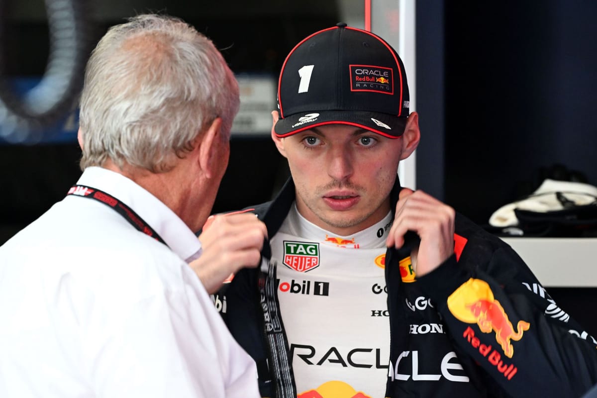 Helmut Marko makes official announcement about Max Verstappen's future at Red Bull