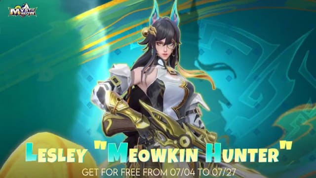 Mobile Legends Bang Bang Lesley "Meowkin Hunter" skin: Schedule, how to ...