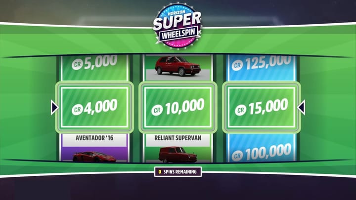 List of Forza Horizon 5 cars with super wheelspin perk revealed