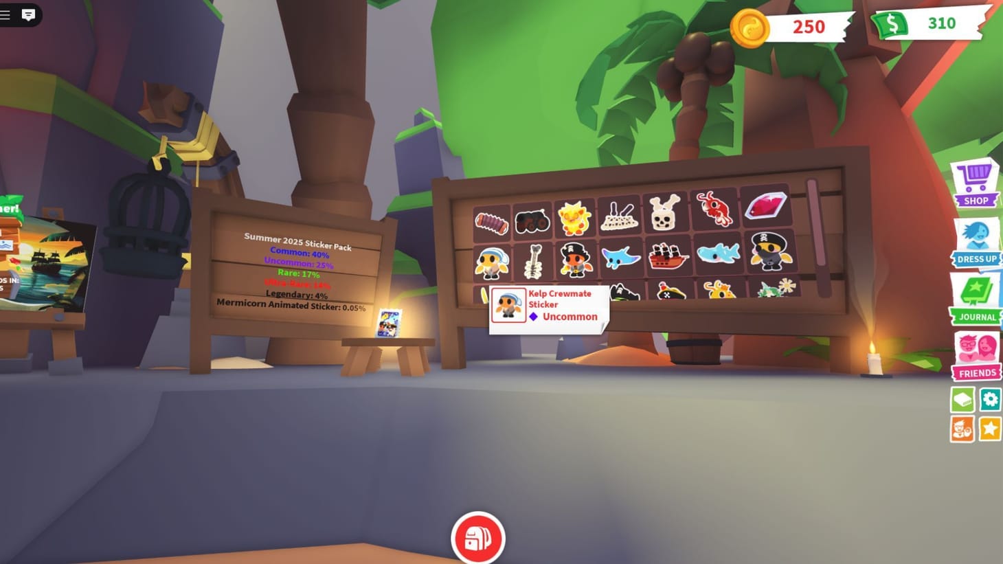 Adopt Me Summer Sticker Sunset guide