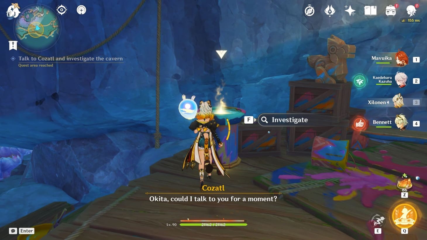 Genshin Impact Traces of Chroma quest guide