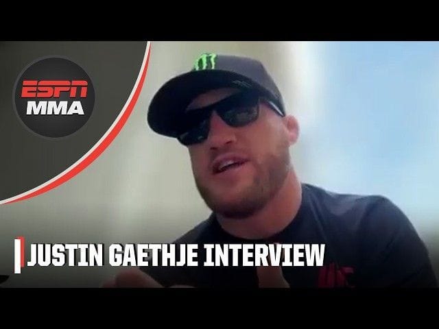 "If he does it again, I’m gonna blast double leg him" - Justin Gaethje ...