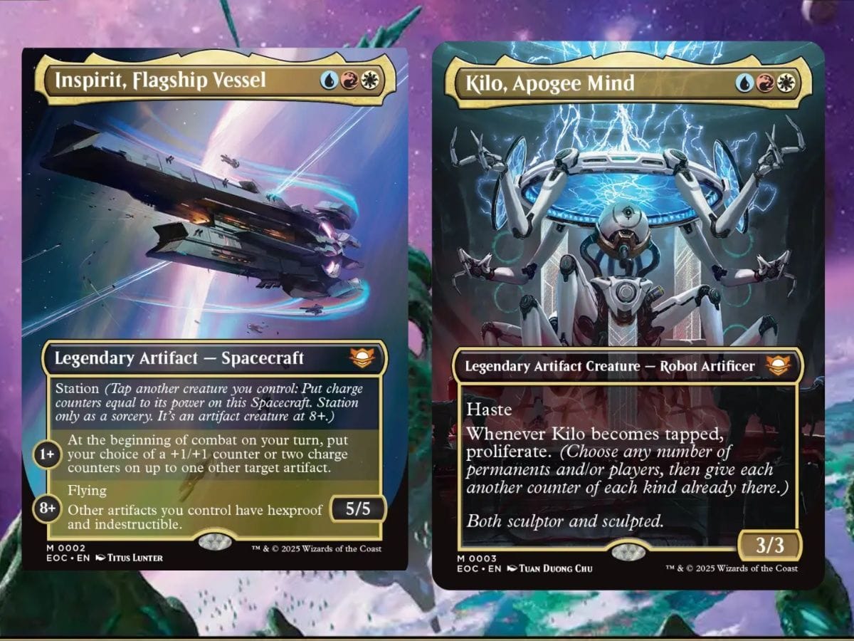 MTG: All Edge of Eternities Commander precons and decklists