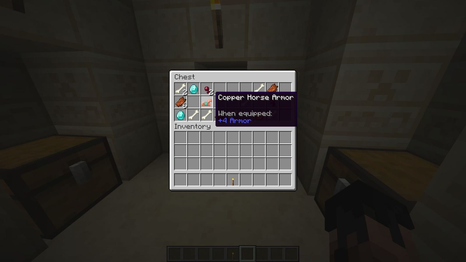 New copper horse armor will arrive soon in Minecraft copper update