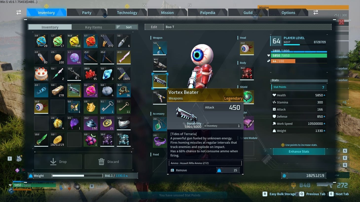 How To Get The Vortex Beater in Palworld