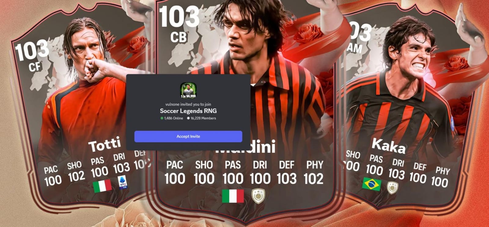 Soccer Legends RNG codes (August 2025)