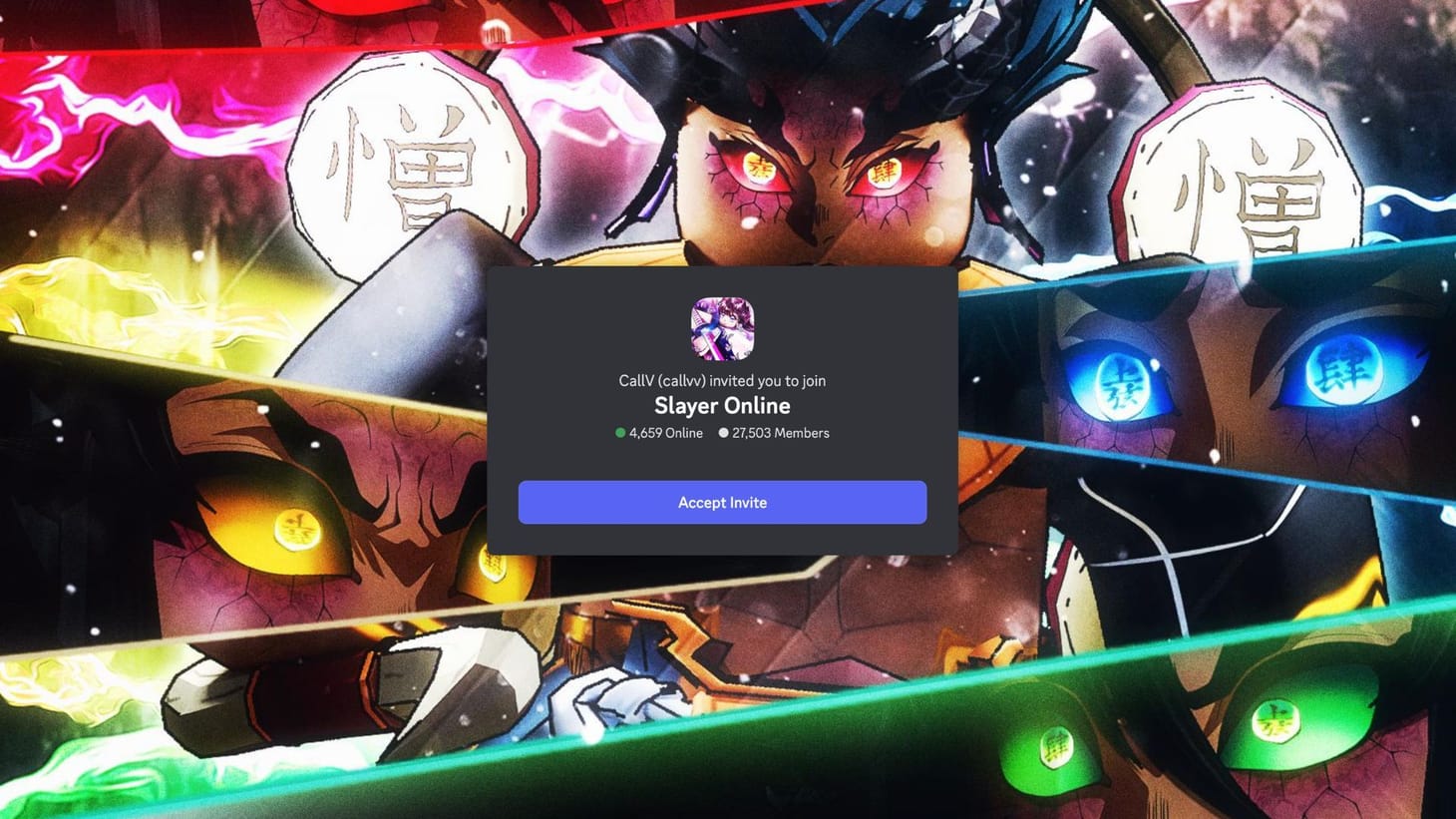 Slayer Online codes