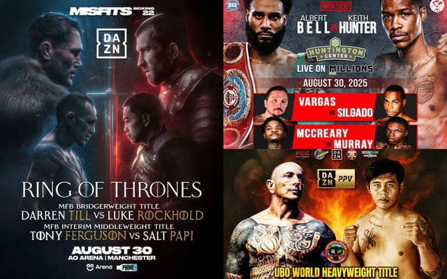 Boxing tonight: Boxing tonight (August 30, 2025): What are the fights ...